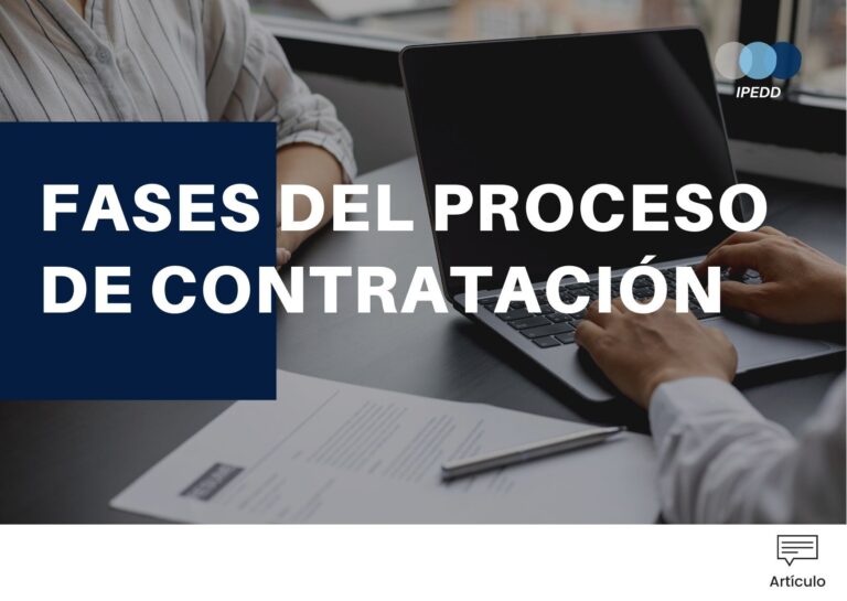 Fases del proceso de contratación. - IPEDD